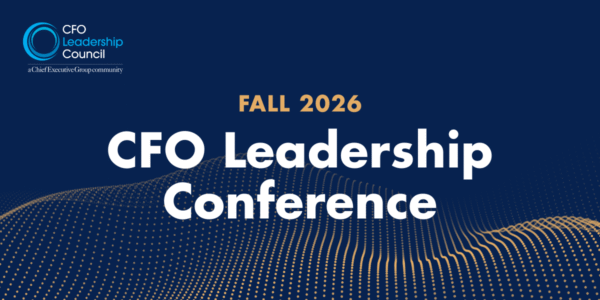 CFO Leadership Conference - Fall 2026 - CFO Leadership